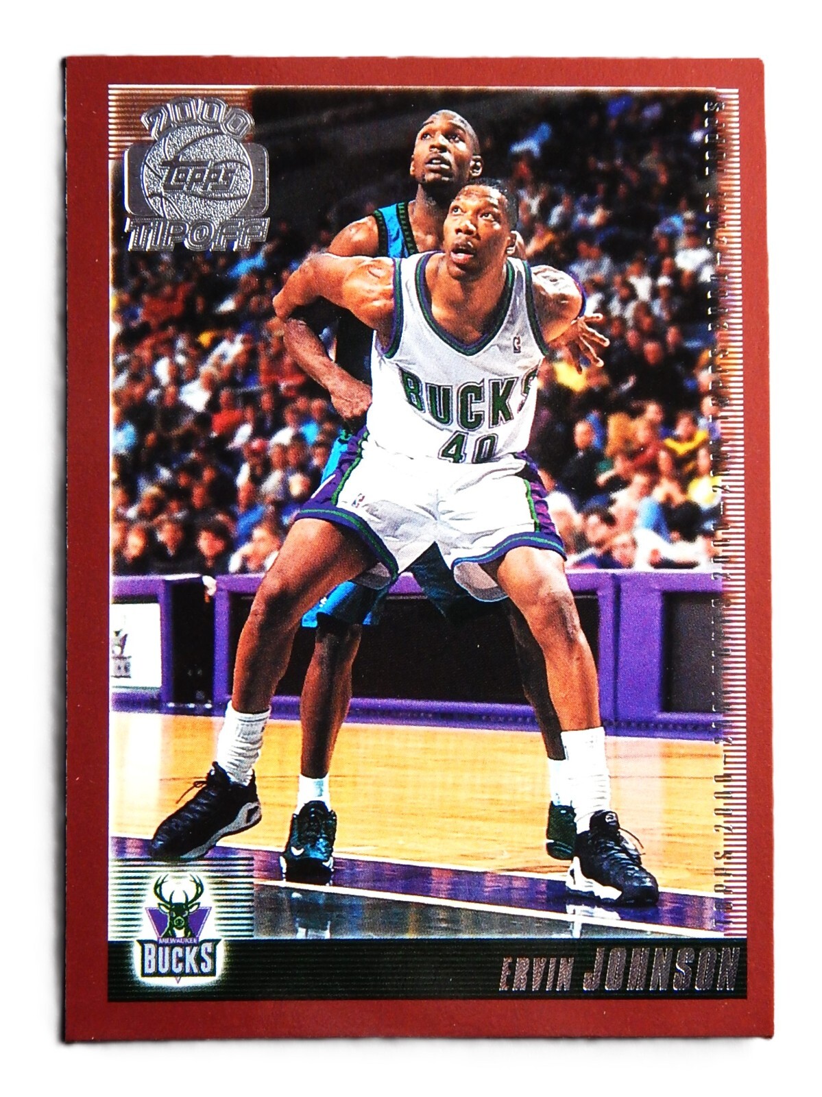 Ervin Johnson #99 Topps 2000 Basketball Card (Milwaukee Bucks) | eBay