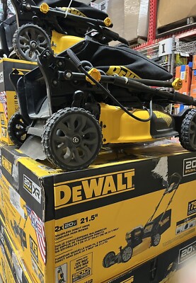 DEWALT DCMWP233U2 21.5 in. 20-Volt Cordless Walk Behind PUSH mower ...