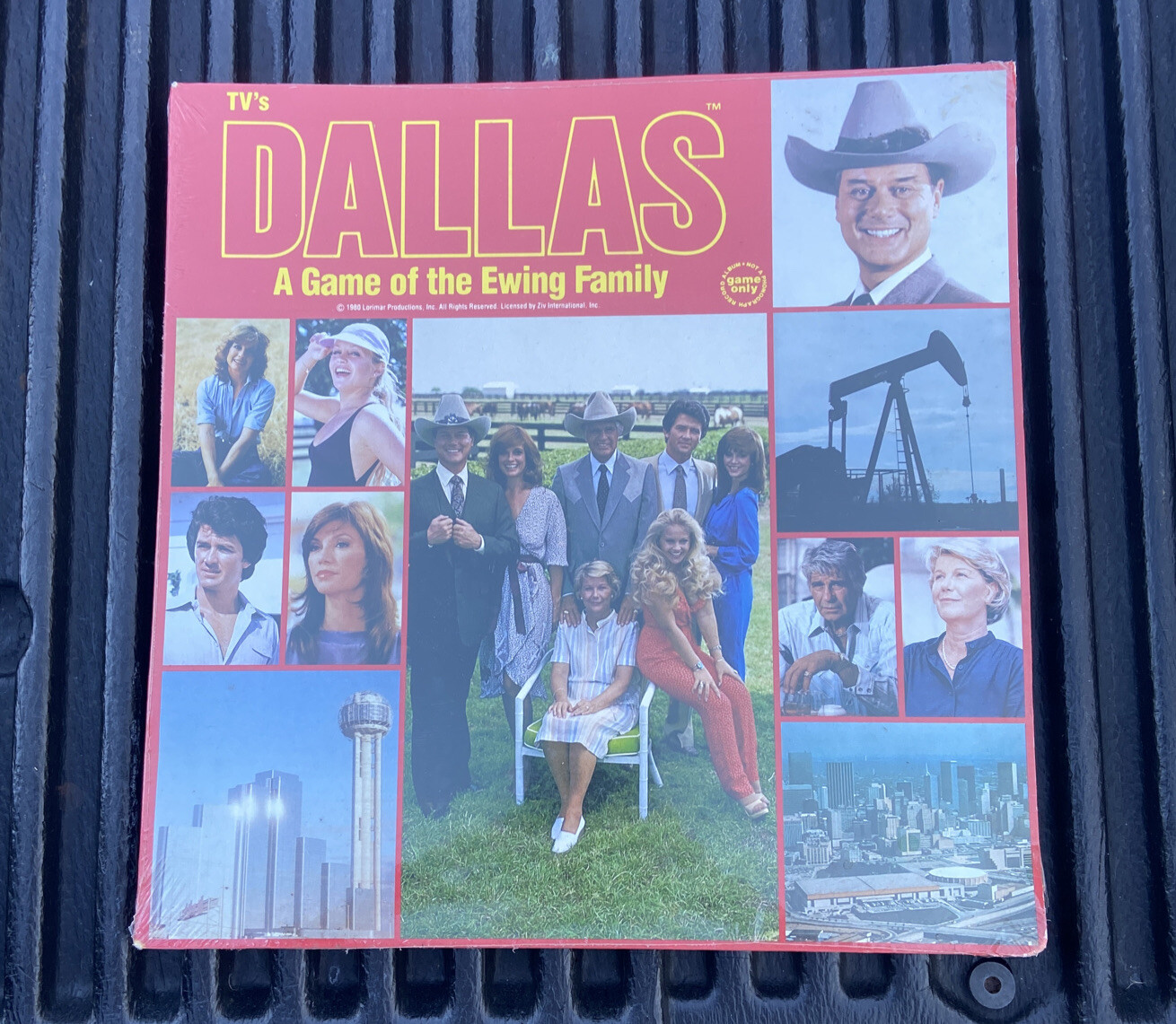 TVS Dallas a Board Game of The Ewing Family Vintage 1980 Yaquinto for ...