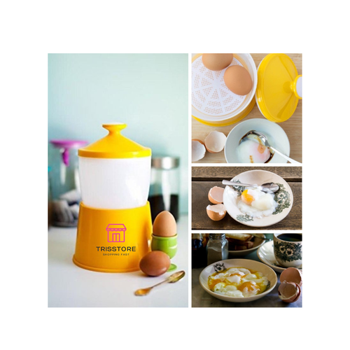 Hard boiled Egg Maker Tool For Diet Traditional Egg Container Instant ...