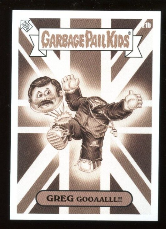 2023 Garbage Pail Kids Prime Trashy TV Wave 5 Sepia Parallel 21b Greg ...