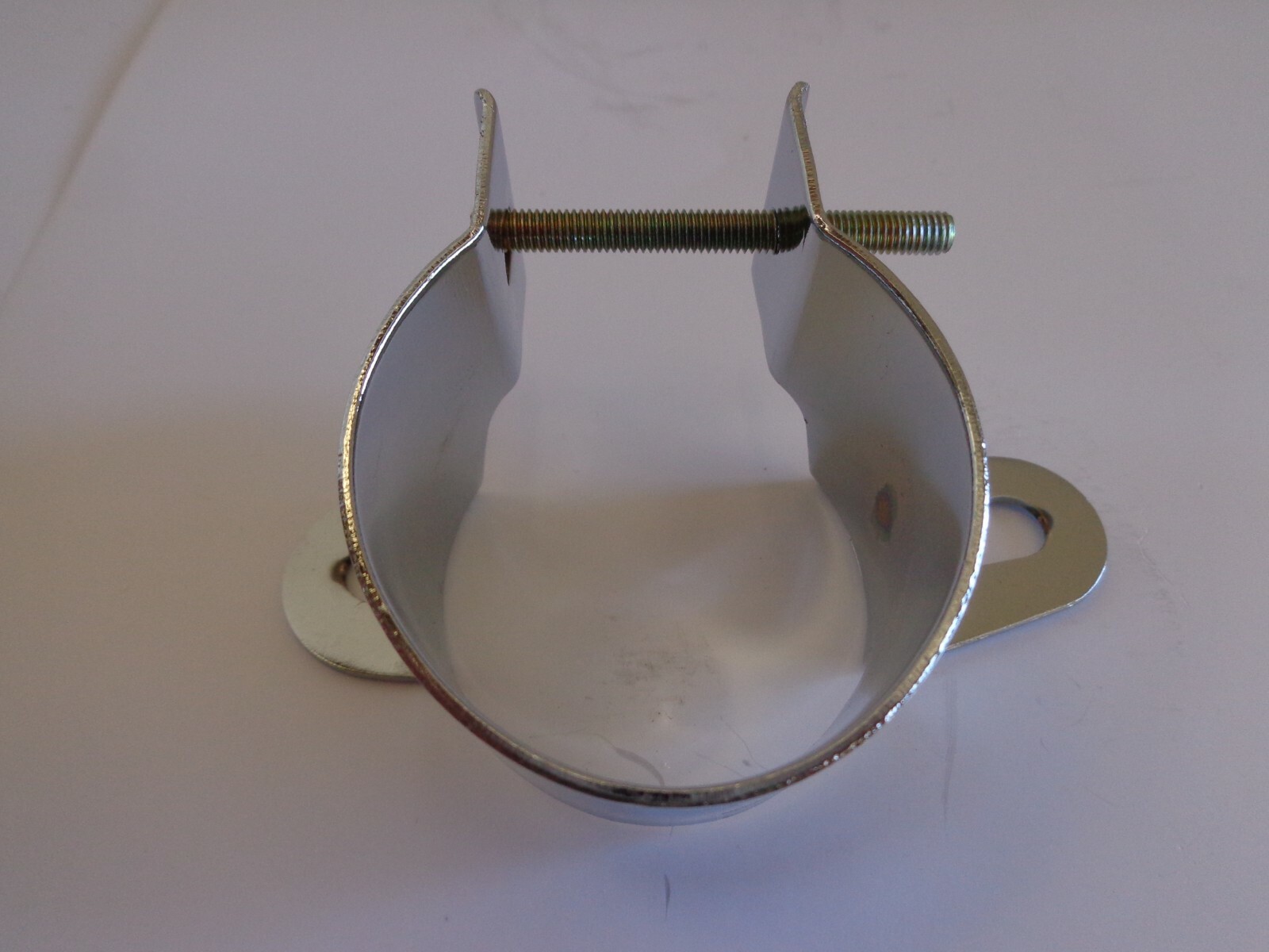 Chrome GM Chevy Stand Up Style Coil Mount Bracket Chevy 283 327 350 454 ...