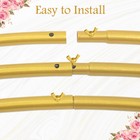 Round Hoop Balloon Arch Backdrop Flower Gold Display Stand Frame ...