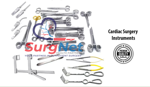 Cardiac-Surgery Instruments Set Of 117Pcs Cardiology Surgical ...