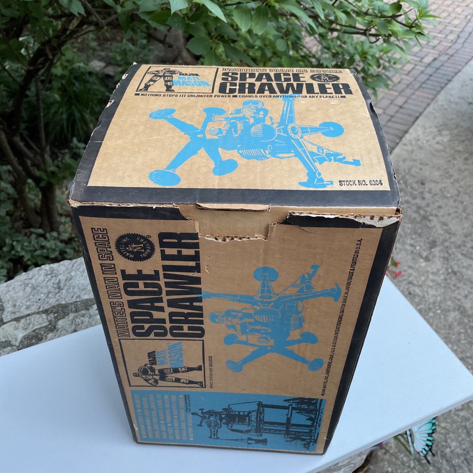 ( EMPTY BOX Only ) For 1966 Mattel Major Matt Mason SPACE CRAWLER ...