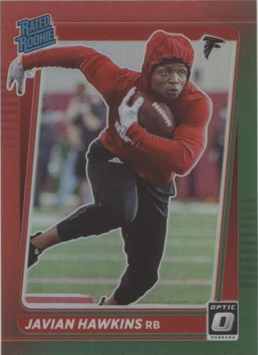 2021 Panini Donruss - Rated Rookie Javian Hawkins #P-294 Optic Holo ...