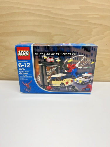 LEGO Spider-Man set 4850 Spider-Man's First Chase New & Sealed 2003 ...