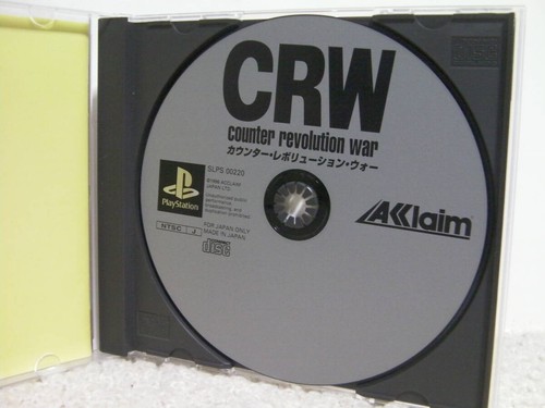 Ps Counter Revolution War With Postcard Crw War/Playstation 1 ...