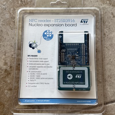 st25r3916 NFC card reader expansion board X-NUCLEO-NFC06A1 | eBay