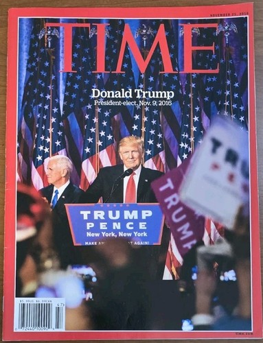 Time Magazine November 21 2016 Donald Trump ~ President-Elect | eBay
