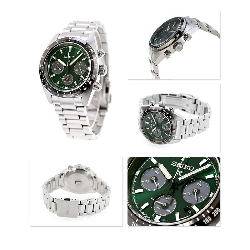 Seiko Prospex Speedtimer Chronograph Solar Watch SBDL107 / SSC933 US*us ...