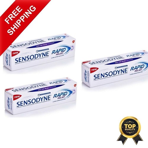 Sensodyne Rapid Relief Sensitivity Toothpaste For Sensitive Teeth- 80 ...