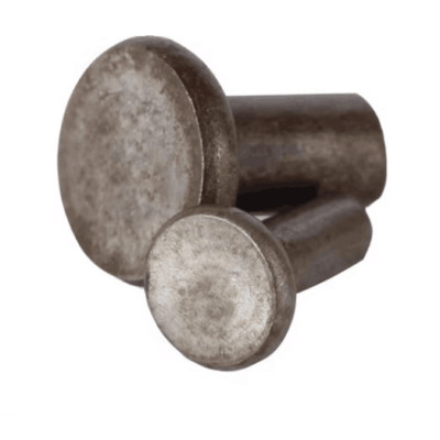 M6 Flat head rivets iron rivet solid knockout clinch riveting nail ...