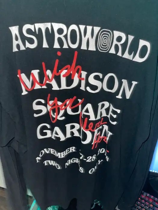 2018 Astroworld tour merch “I ️NY” Long Sleeve - Gem