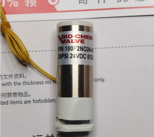1pcs new BIO-CHEM VALVE electromagnetic pinch valve 100P2NO24-05S 24VDC ...