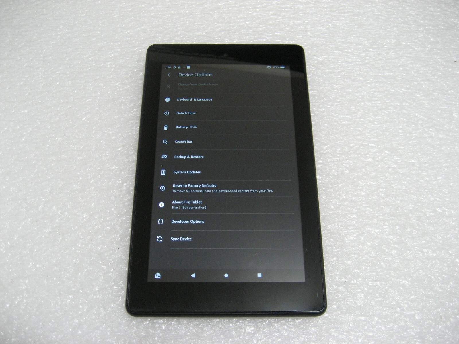 Amazon Fire 7 (9th Generation) 16GB Wi-Fi 7" Tablet M8S26G - Free ...