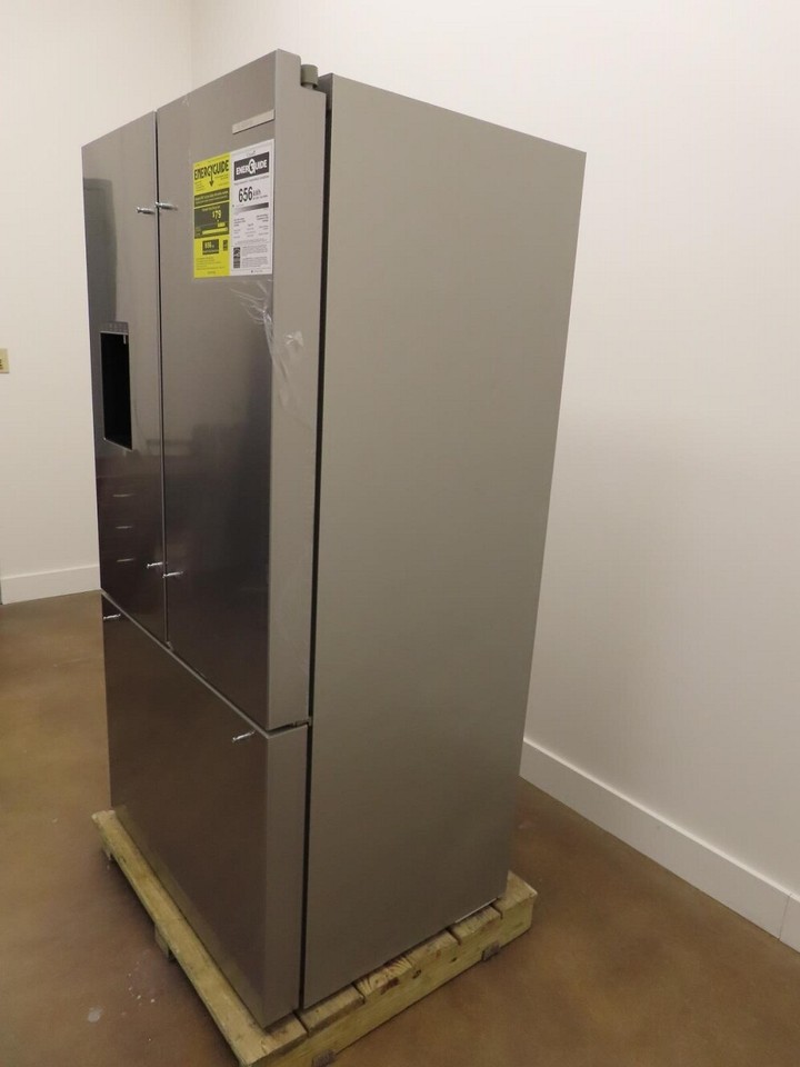 Bosch 500 Series B36CD50SNS 36" Freestanding French Door Smart ...