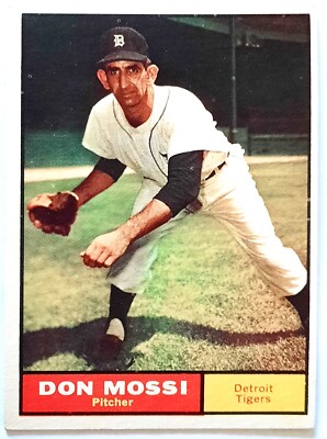 Don Mossi 1961 Topps #14 - Detroit Tigers | eBay