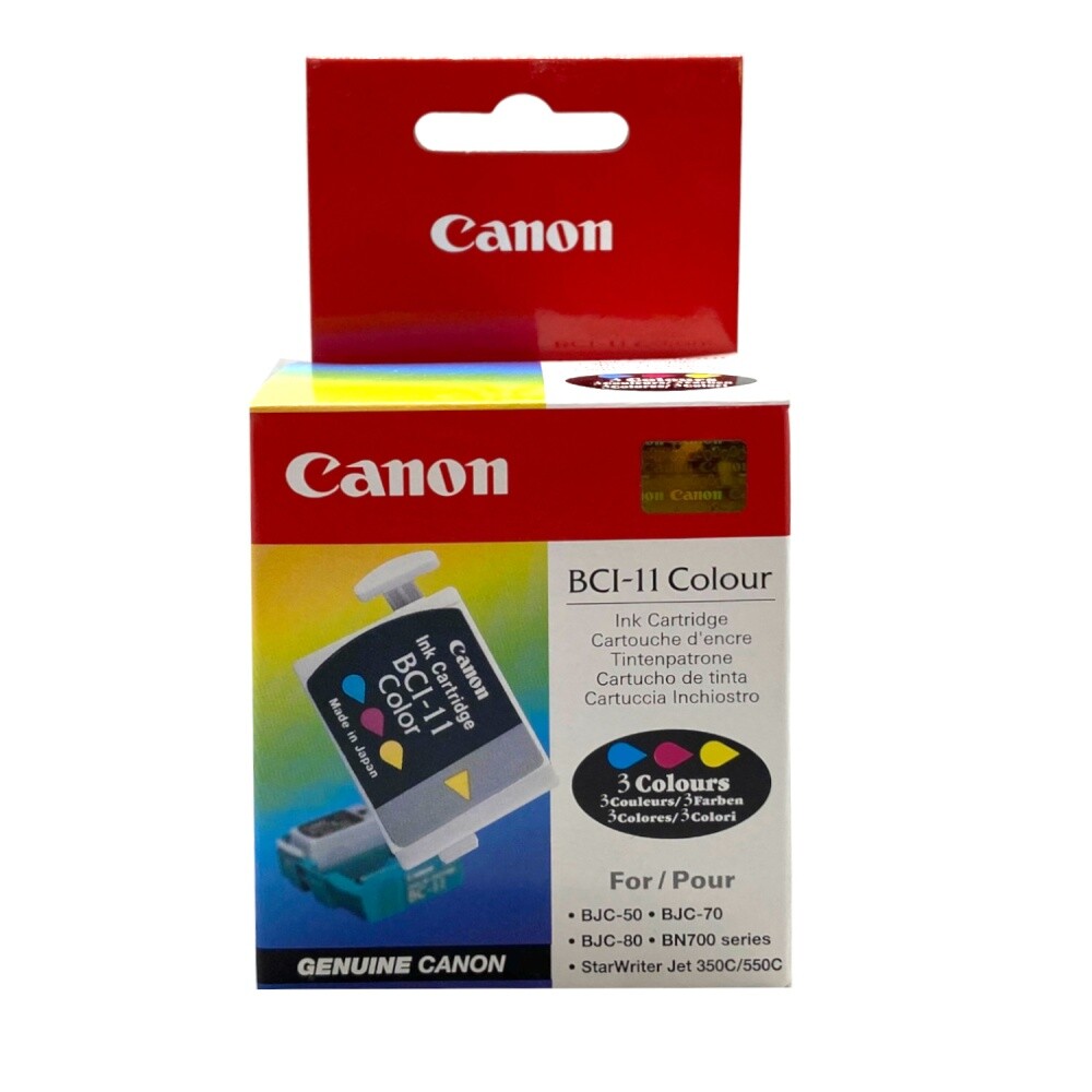 Original Canon Ink Cartridge BCI-11 Coloured for Bjc 50 55 70 80 85 ...