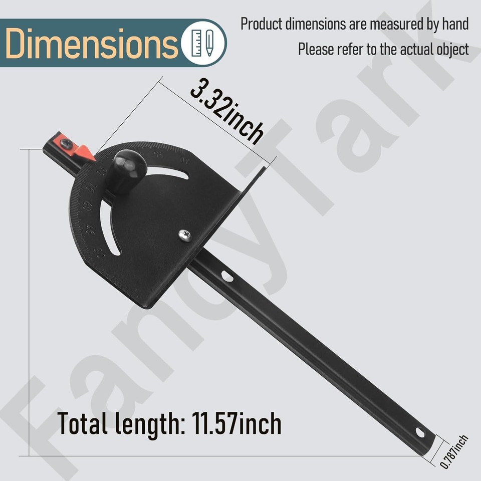 FOR RYOBI MITER GAUGE RPL# 089240035706 FOR RTS12 RTS23 TABLE SAW W | eBay