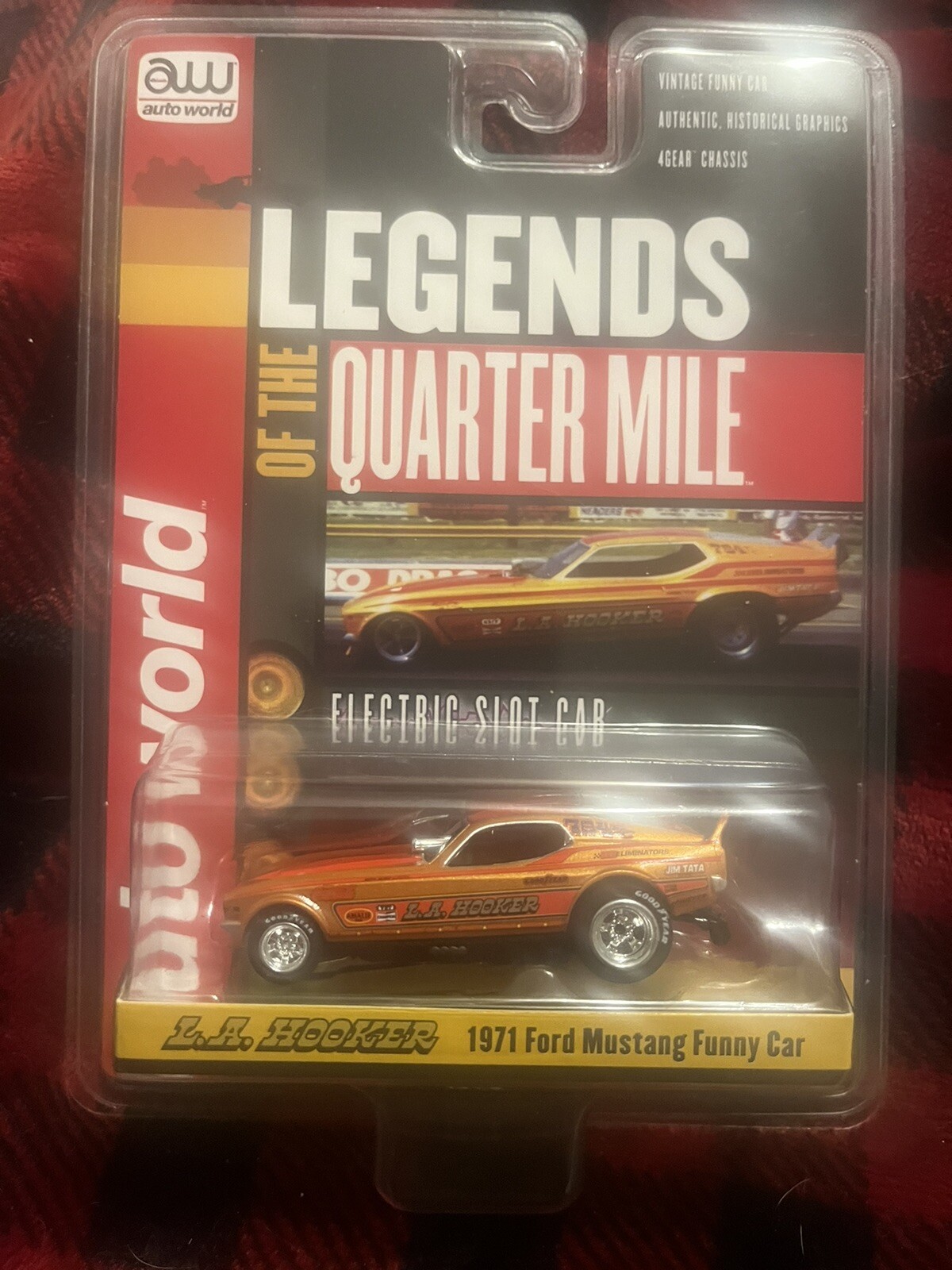 Auto World Legends Of The Quarter Mile L.A. Hooker 71’ Ford Mustang HO ...