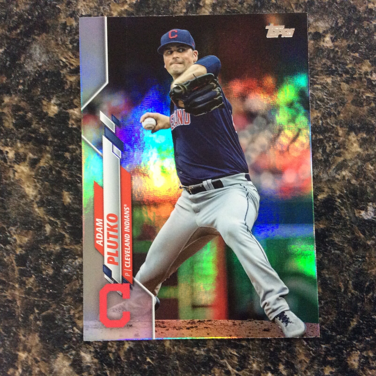 2020 Topps Update Rainbow Foil U-294 Adam Pluto Cleveland Indians | eBay