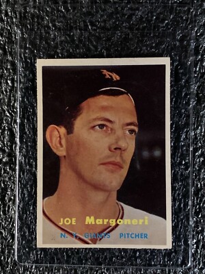 1957 Topps Baseball #191 Joe Margoneri EX | eBay