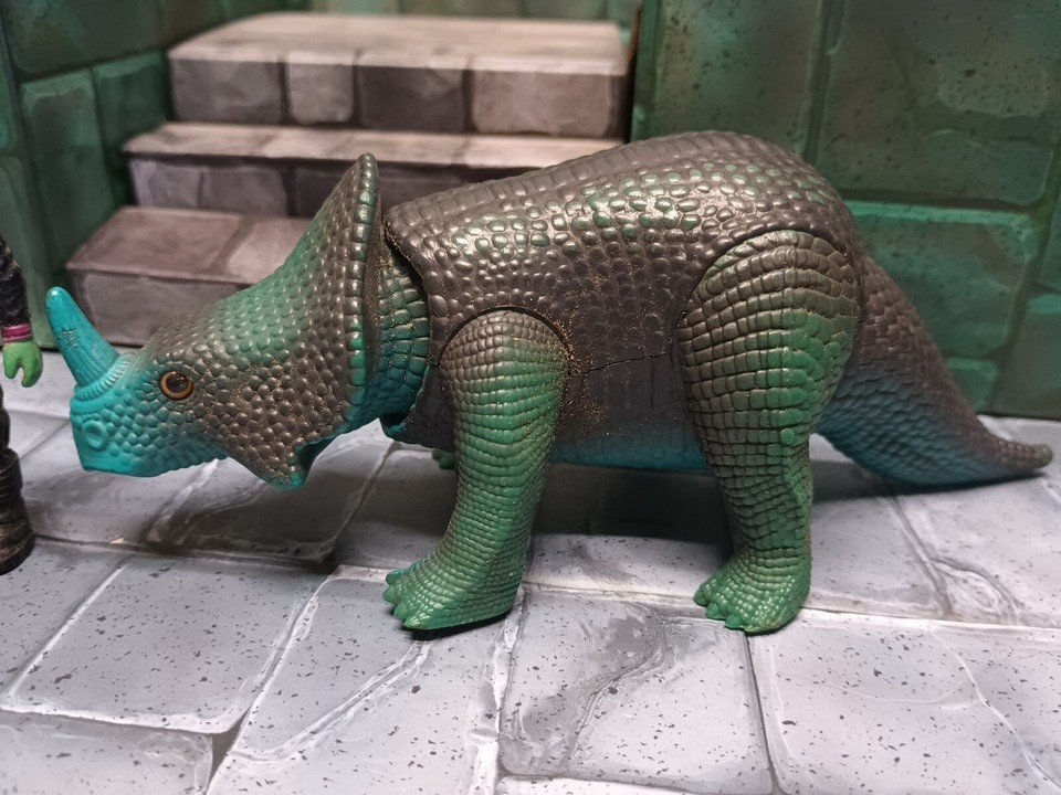 Vintage DINO RIDERS Lot RATTLAR, Rasp, Monoclonius, Rulon Antor Figure ...