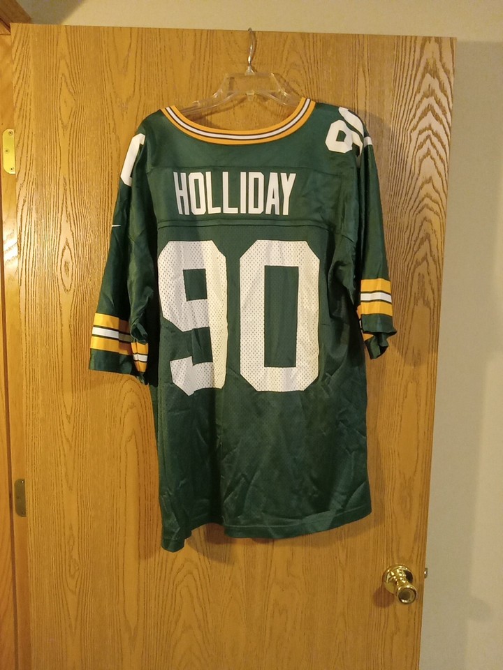 Vintage Vonnie Holliday #90 Green Bay Packers Nike Jersey Men's XL EUC ...