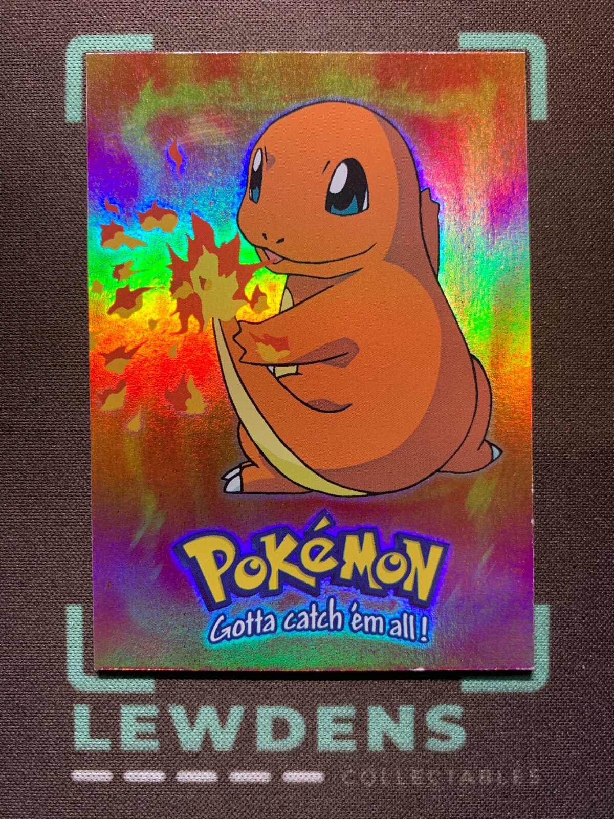 Charmander E4 Rainbow Holo 1st Print Topps Pokemon The First Movie ...