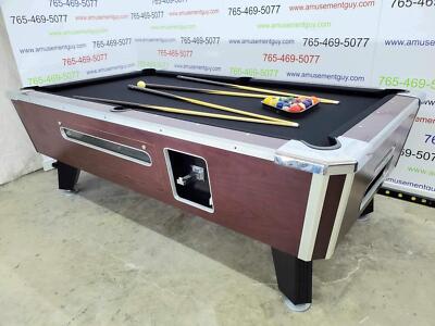 6 1/2' VALLEY COIN-OP POOL TABLE MODEL ZD-8 WITH BLACK CLOTH | eBay