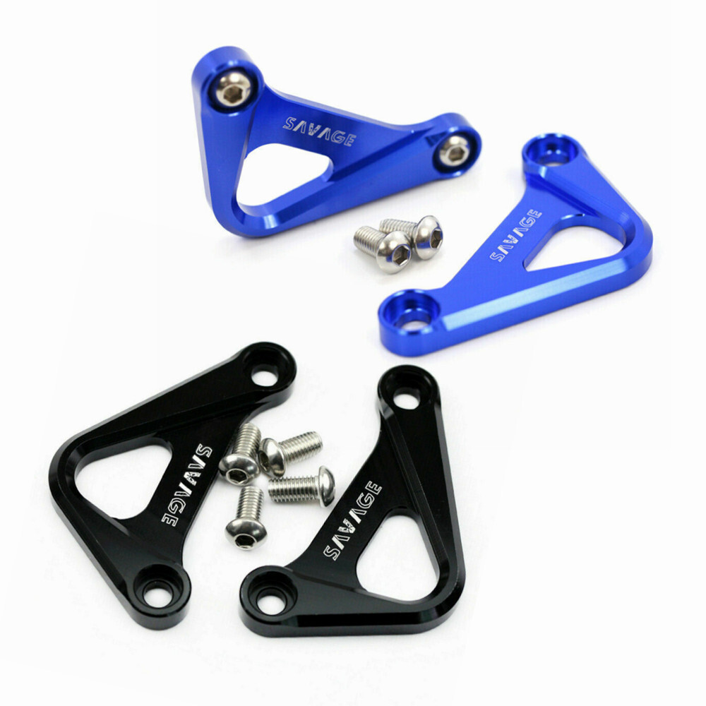 Aluminum Rear Foot Rest Blanking Plates For KAWASAKI NINJA 650 Z650 ...