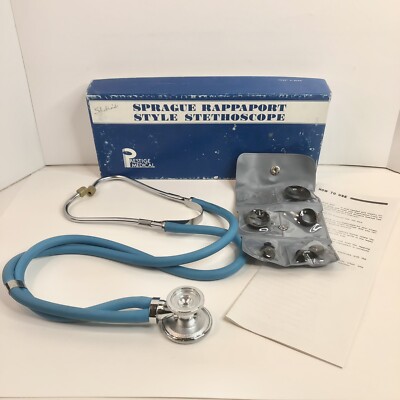 Sprague Rappaport Stethoscope Model 105-L Extra-Long Blue Prestige ...