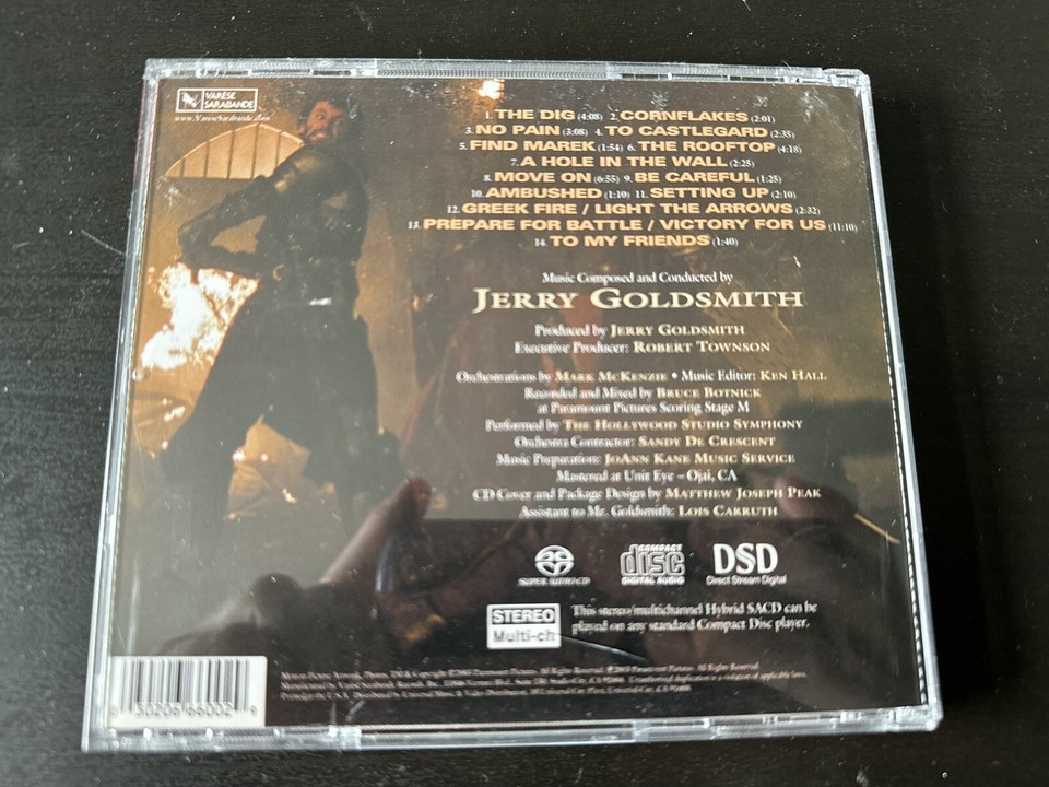 Timeline Jerry Goldsmith Soundtrack Score SACD Varèse Sarabande OOP ...