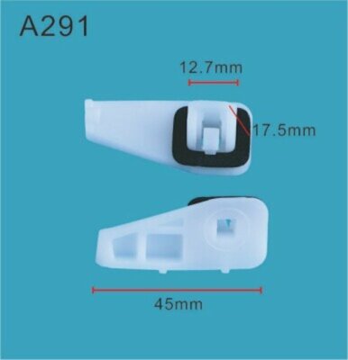 20Pcs Fit Toyota rear bumper seal bracket 52197-0P020 by autobahn88 | eBay