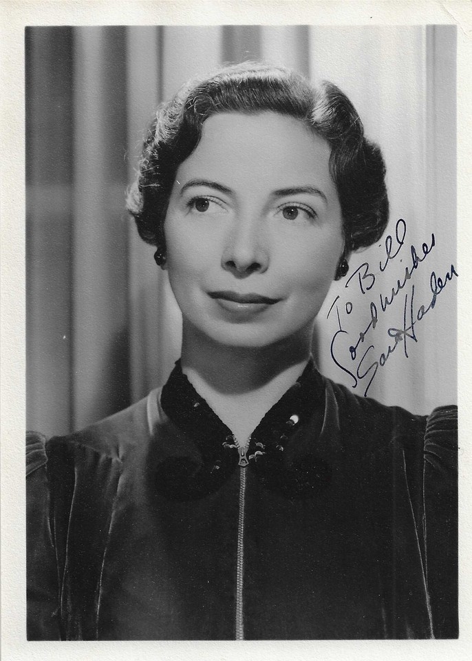Haden, Sara: Autographed 5"x7" photo / still – Sara Haden, Condition ...