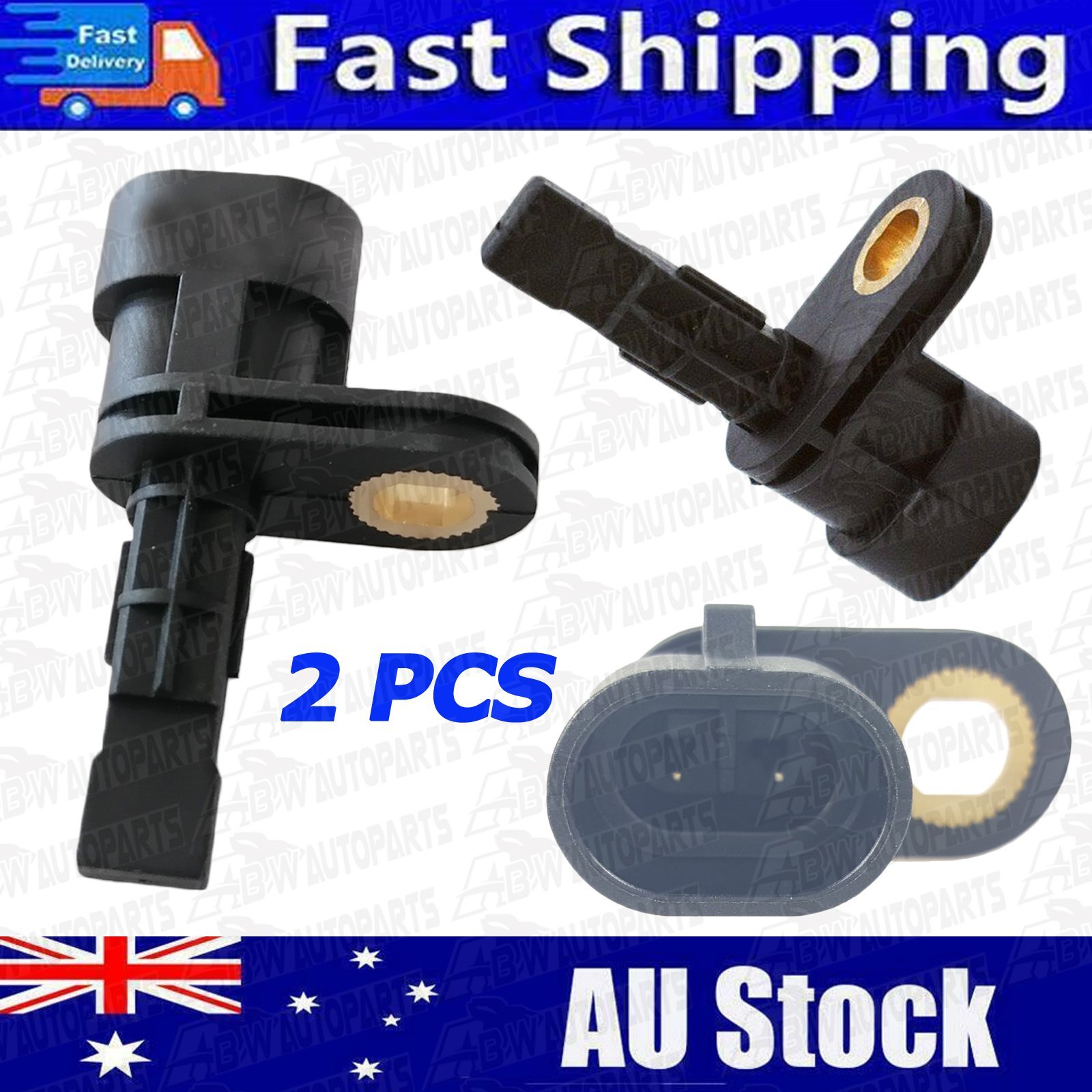 2 Rear ABS Wheel Speed Sensor For Holden Commodore VE 06-13 V6 V8 SS ...