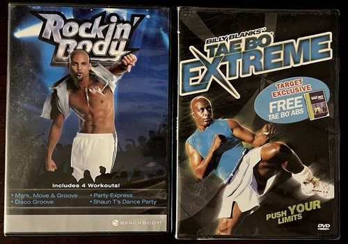 Rockin’ Body & Billy Banks Tae Bo Extreme DVDs w/ Tae Bo Abs Workout ...