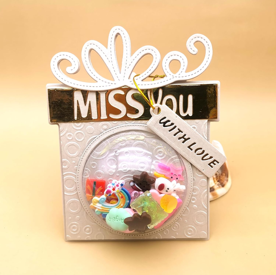 20Pc Half Ball Plastic Candy Dome for Paper Craft Handmade Card Making ...