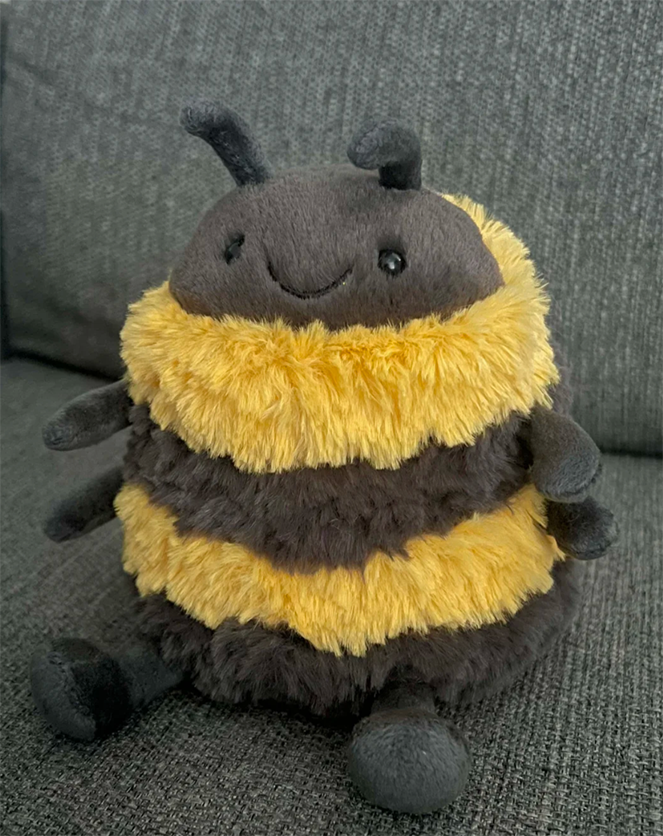 Jellycat Albee Bee 13cm Plush Toy Cute Christmas Gift Brand New w/Tags ...