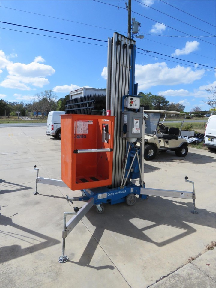 2011 GENIE AWP-40S 40' Aerial Man Lift WITH SUPPER STRADDLE | eBay