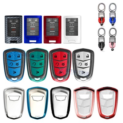 Key Fob Protector Holder Case For Cadillac CT6 CTS STS XT4 XT5 Chevy ...