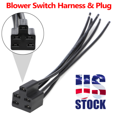 US For Indak 5 Terminal Air Conditioner Blower Switch Rotary Speed ...