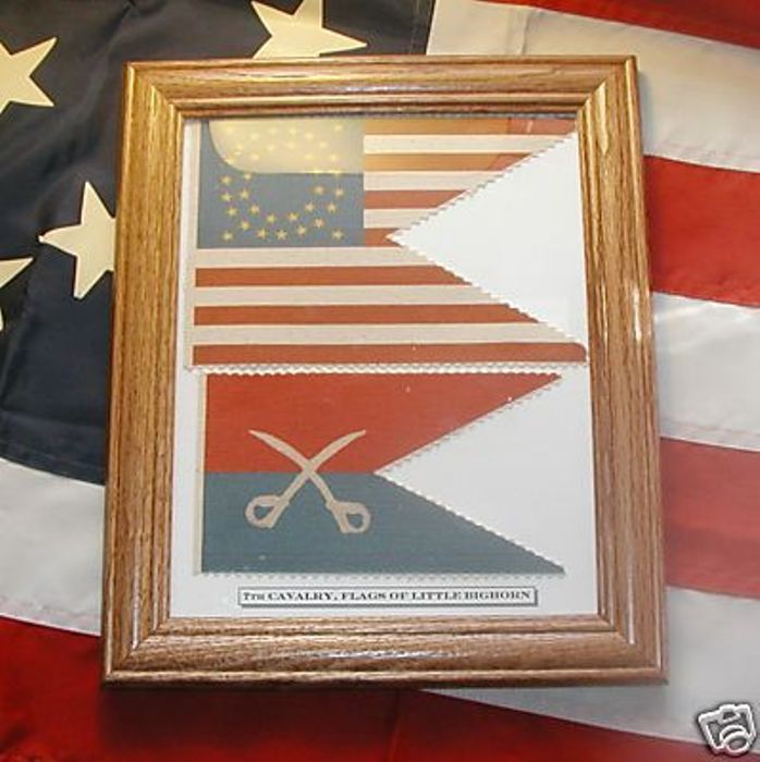 Indian Wars Flag Set, 7th Cavalry, George Armstrong Custer Flags ...