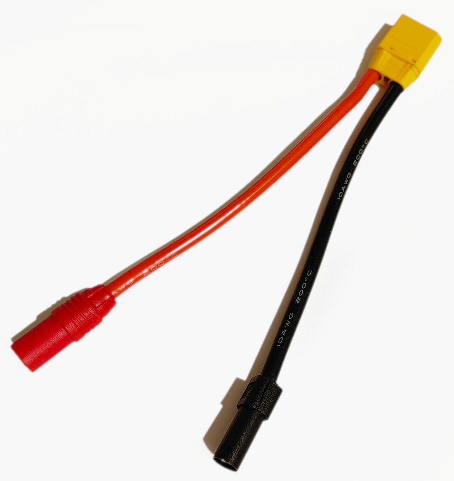 AS150 XT150 Female to XT90 Male Harness Wire Adapter RC DJI Lipo ...