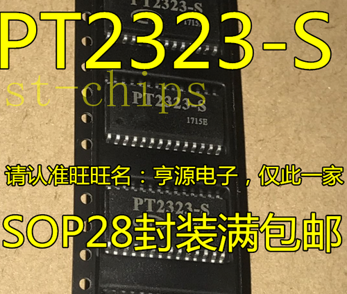 5pcs PT2323-S PT2323 SOP-28 ORIGINAL PTC Audio Amplifier IC SOP28C # ...