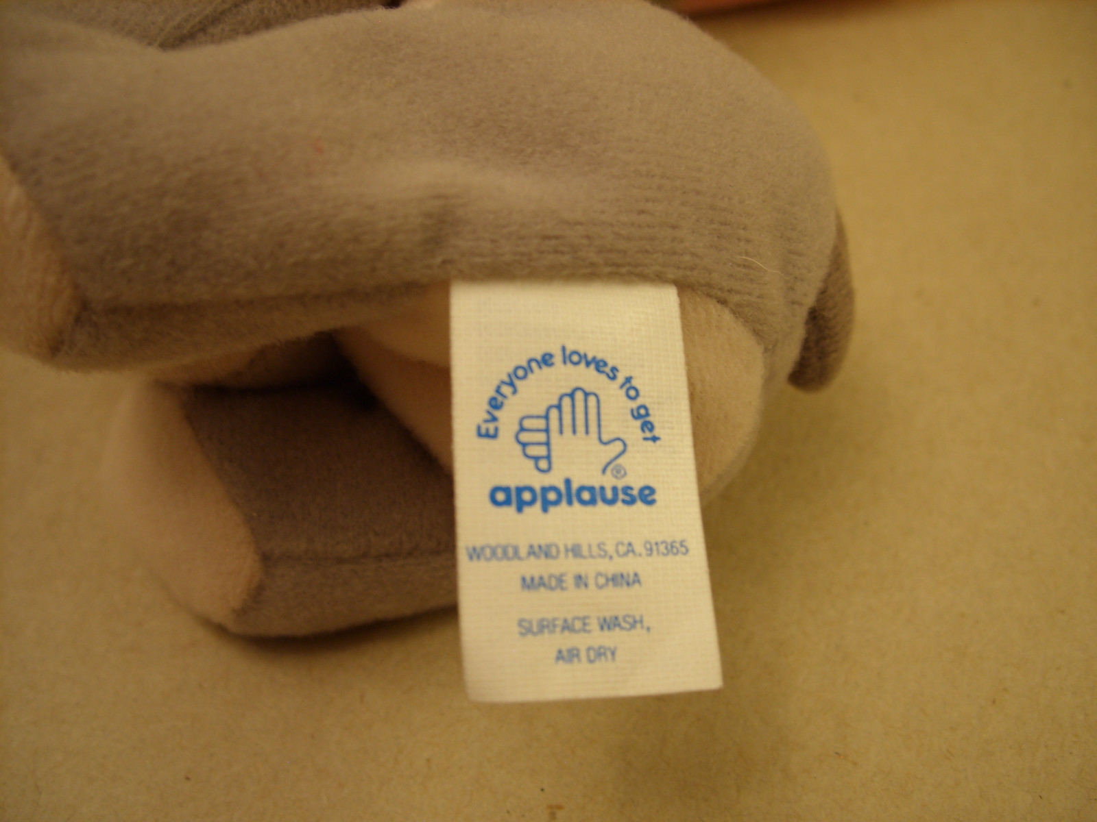 Anastasia Movie POOKA Puppy Dog Applause 1997 6" Plush Beanie Doll ...