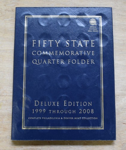 Whitman Deluxe Edition 1999-2008 Fifty State Commemorative Quarter ...