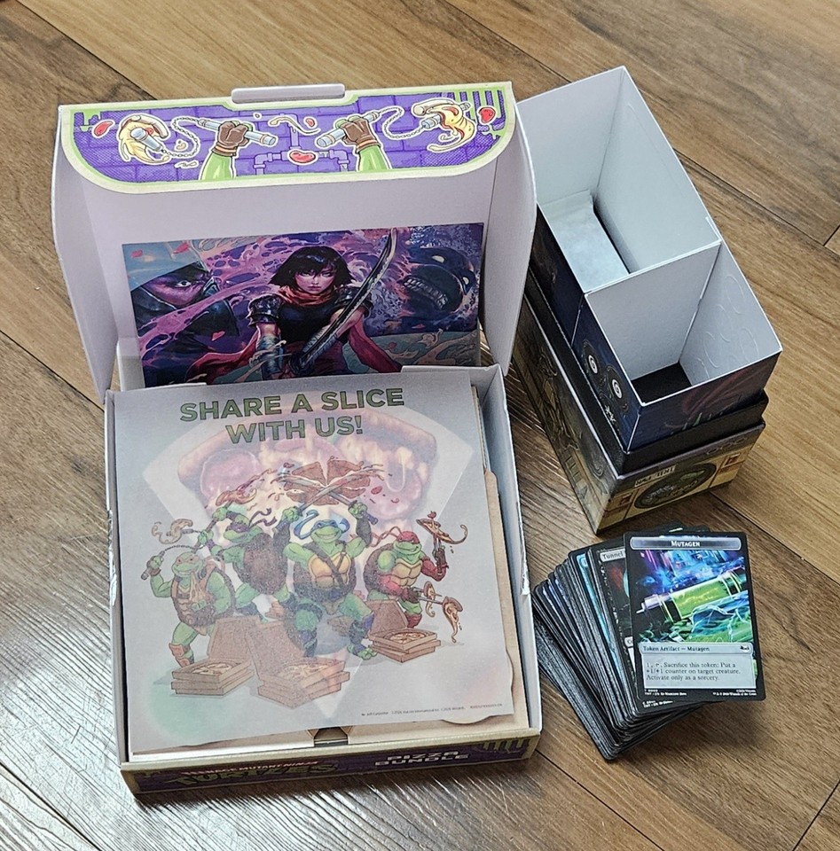 TMNT Pizza Bundle (200 Card Lot) + PROMO CARDS Magic: The Gathering | eBay