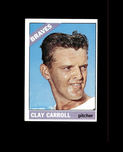 1966 Topps 307 Clay Carroll EX #D1,428251 | eBay